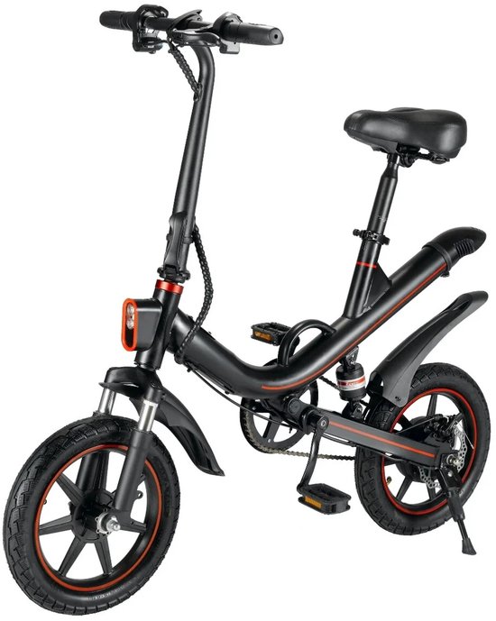 Elektrische vouwfiets | V1 pro | inklapbaar | 25 km/h | 250W motor ...