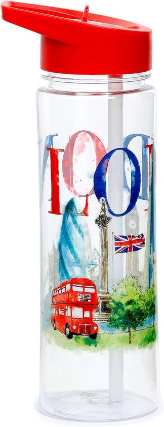 Drinkfles 550 ml met London Thema - Compact en Herbruikbaar | bol