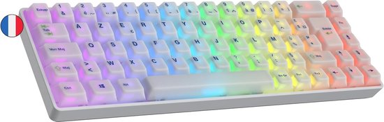 Compact 65% Gaming Toetsenbord met Magnetische Schakelaars en Rapid ...