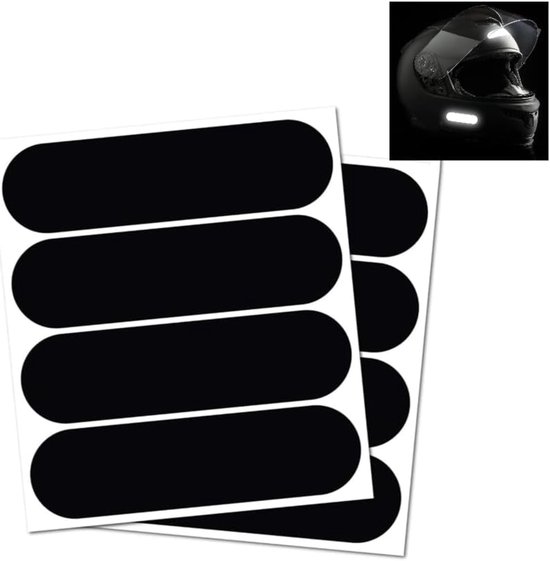 8 stuks Reflecterende stickers - Reflecterende Veiligheids stickers ...
