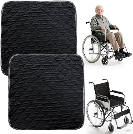 Wasbare Luiermatjes Voor Volwassenen 2 Stuks 50x50 Cm Herbruikbaar ...