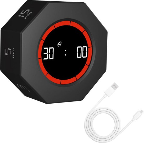 Digitale Flip Timer met Diverse Countdown Opties voor Koken, Fitness en ...