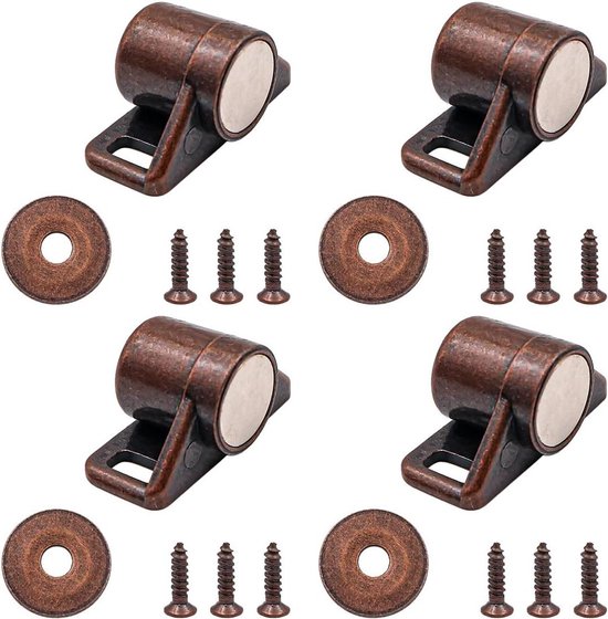 Green Glow - Magnetische deurvangers 4 stuks voor keukenkasten en ...