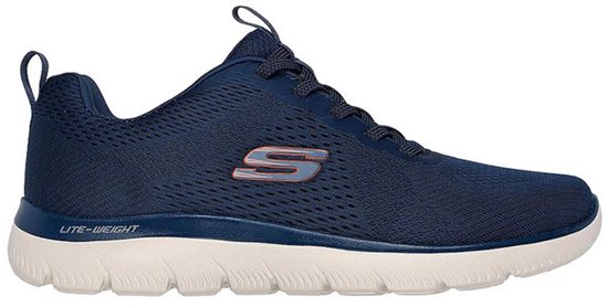 Skechers Heren Summits Eckler Slip-ins Sneakers 232963 NVOR Navy/Orange ...