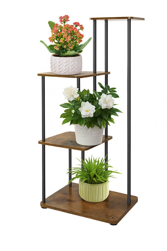 CYRO - Plantenrek - Plantenstandaard - Plantentafel - 4 laags ...