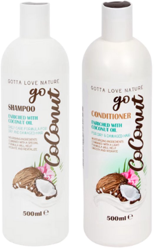 Go Coconut Combiverpakking - Shampoo & Conditioner - Gotta Love Nature ...