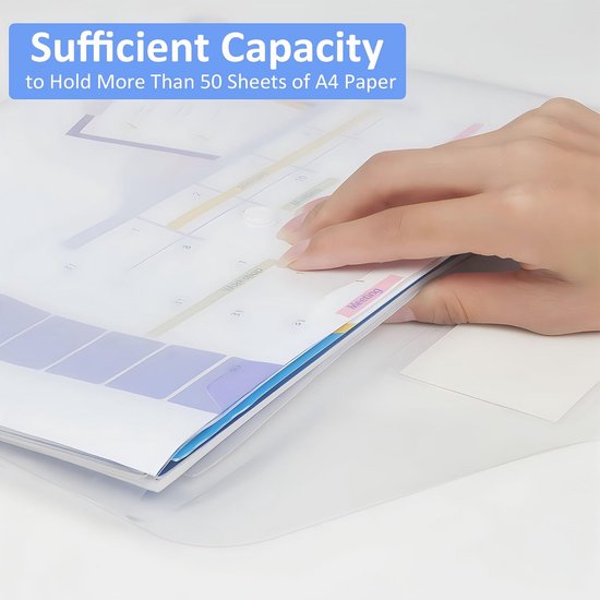 Chemises de documents A4 - Chemise de document transparente pour une ...