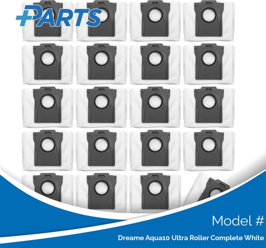 Dreame Aqua10 Ultra Roller Complete White Stofzakken (20 Stuks, Plus ...