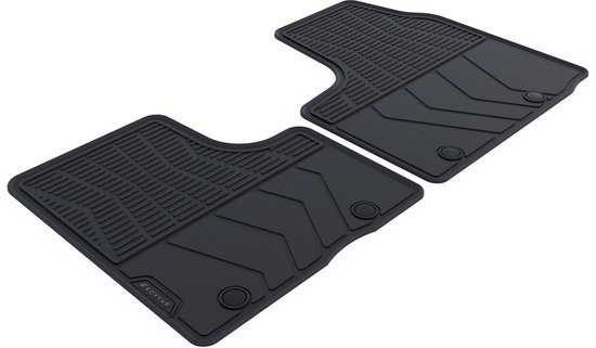 Rubber Automatten geschikt voor Renault Trafic - 2019-heden - 2-delig ...