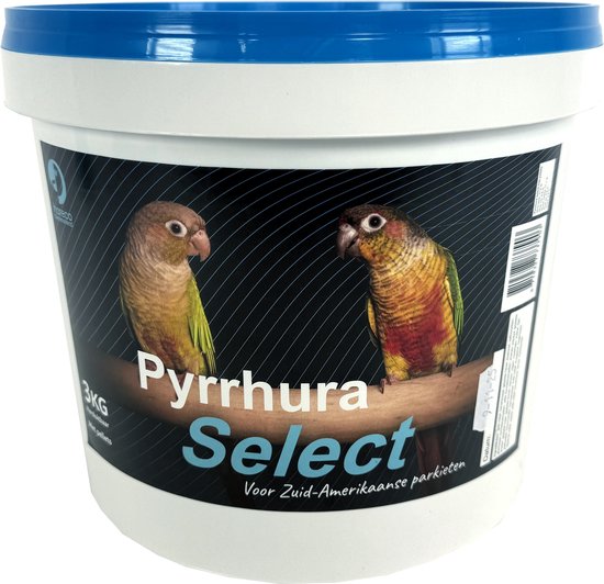 Hareco pyrrhura select met pellets 3 kg | bol