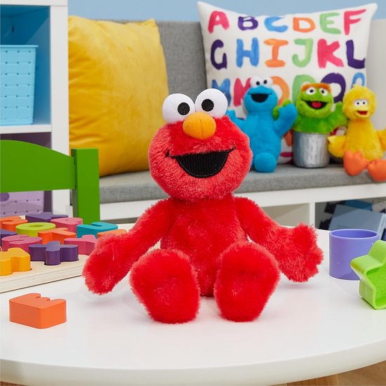 Elmo Sesamstraat Pluche Knuffel 40 cm - Sesamestreet Plush Toy - Sesam ...