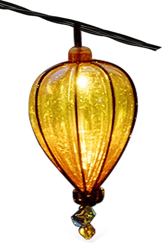 Modee Lighting - LED Solar Lamp Lampion 4,9m - 2700K Warm wit - DS009 | bol