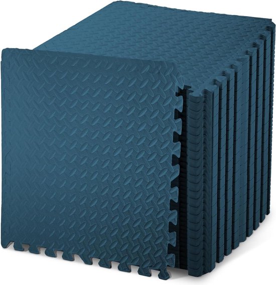 Gym Vloer Antislipmatten - In Elkaar Grijpend - EVA-Schuim - Oefening ...