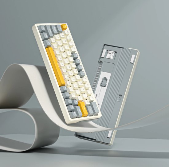 zifriend z63 pro mechanical en hot-swappable keyboard drie mods ( 2.4g ...