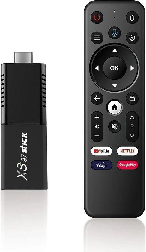 Tv stick - Chromecast - 4K - TV Stick Full HD Android HDMI - Zwart | bol