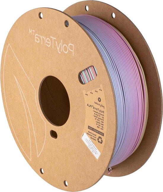 1.75mm Pastel Rainbow Gradient PLA Filament - 1kg | bol