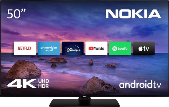 Nokia - Smart 4K Android TV - UN50GV310I- 50/127cm | bol