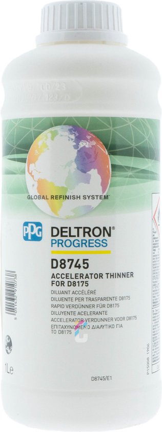 PPG D8745 Accelerator Thinner 1 liter | bol