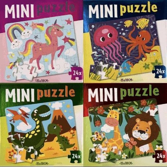 Mini-puzzels 24 Stuks | bol