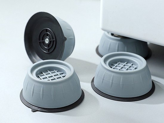 Trillingsdempers Wasmachine - 4 Stuks - Wasmachine Verhoger ...