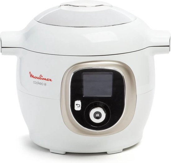 MOULINEX Multicooker Cookeo+ 180 recepten Wit (CE851BA10) | bol