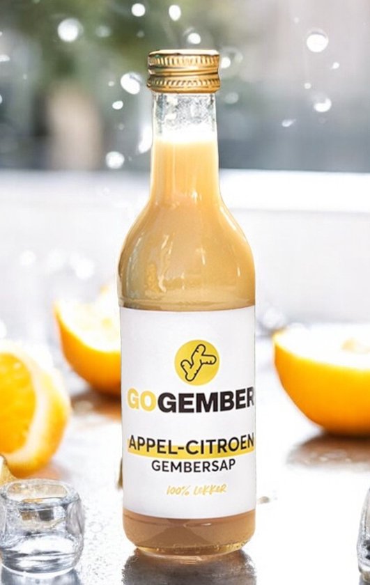 Go Gembersap - Gembershot - 100% BIOLOGISCH & NATUURLIJK - Appel ...