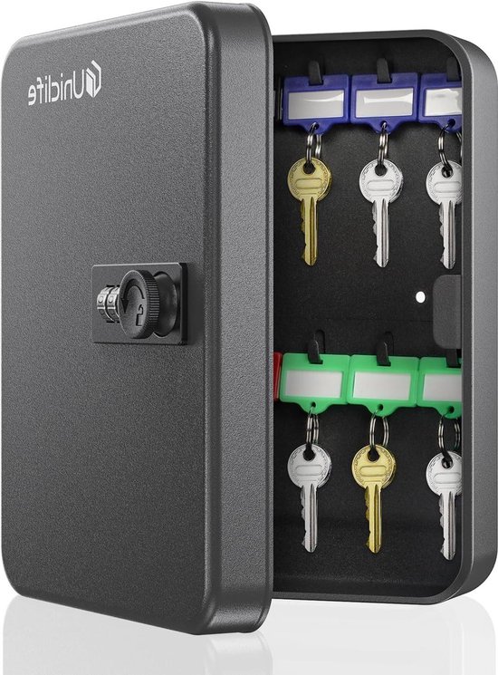 Sleutelkast met combinatieslot 20 posities zwarte digitale ...