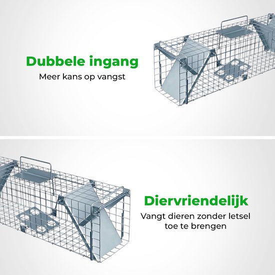 VerminBuster Vangkooi Ratten - Rattenval voor binnen & buiten ...