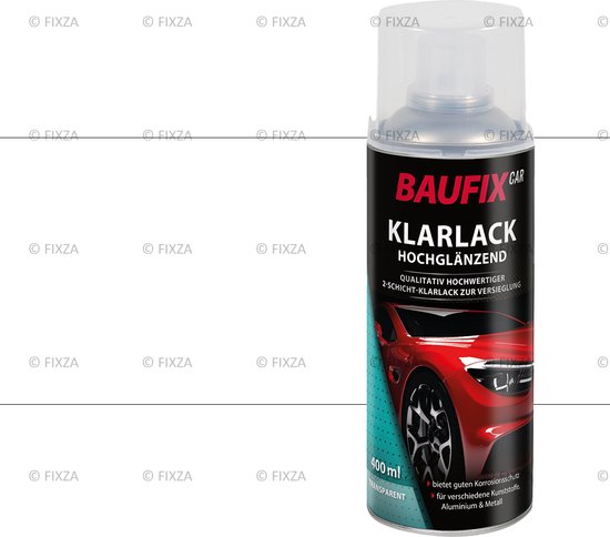 BAUFIX Blanke Lak hoogglans 400 ml | bol