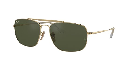 Ray-Ban The Colonel RB3560 - Goudkleurig - 58mm | bol