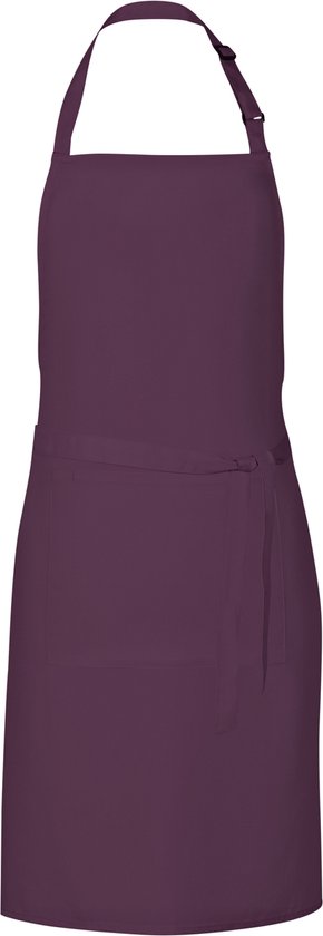 Grillschort met zak - Aubergine - 85 x 72 cm - Link Kitchen Wear | bol