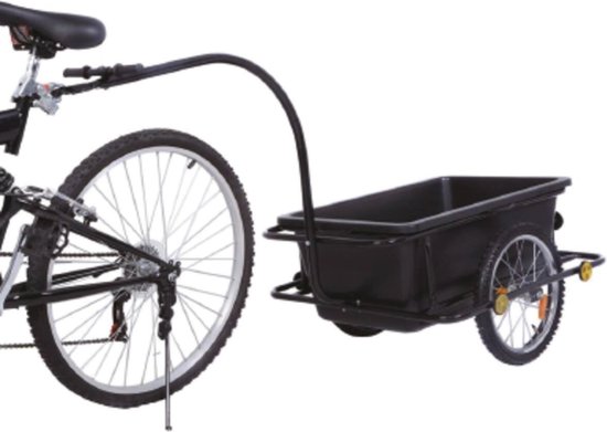 Benson Fietskar en handkar - robuust stalen frame - uitneembare ...
