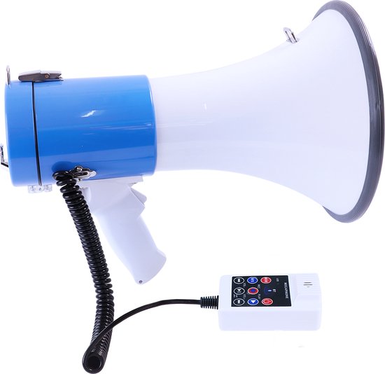 Actueell - Megafoon - MEG050 - Megafoon 50W met USB / SD mp3 speler ...