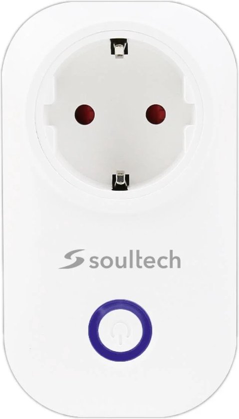 Soultech SmartElect - Slimme stekker - Wifi - Smart Plug - Wit | bol