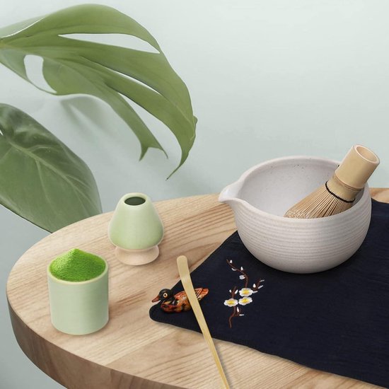 Matcha Ceremonie Kit - Japanse theeceremonie kom met schenktuit - garde ...