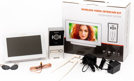 Draadloze Video Intercom Kit met Wi-Fi | Intercom | Intercom Kit ...