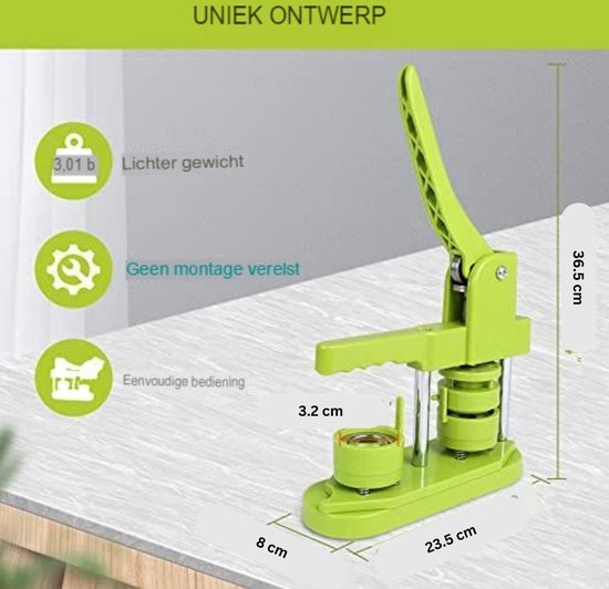 Buttonmachine - Buttons Maken - Badge Maker | bol