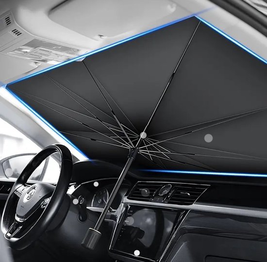 Zonnescherm auto - Voorruit - UV Protectie - Opvouwbare Paraplu - | bol