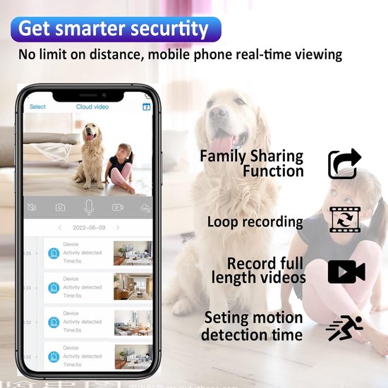 Spycam - Spy camera - Spy cam - Mini-camera, Full HD bewakingscamera ...