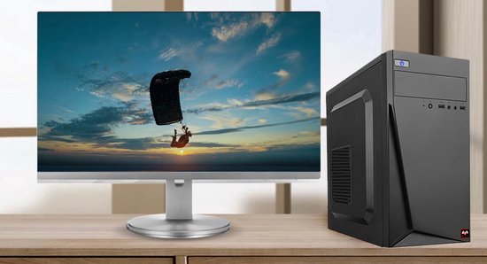 Pcman Desktop PC Nexus i3-13100 - 8 GB geheugen - 240GB SSD - Windows ...