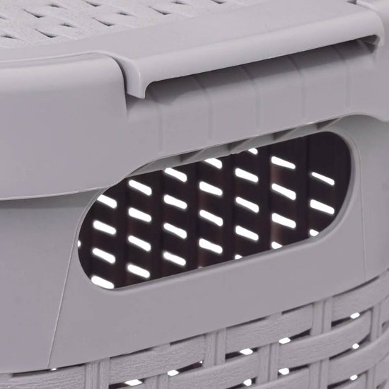 Kunststof wasmand, hoog, 40 liter | bol