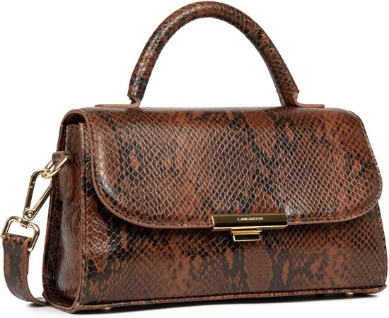 Handtas - Cognac Python | bol