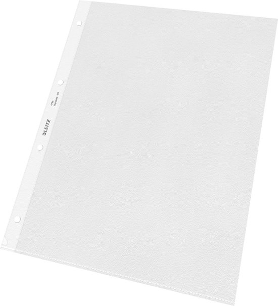 Leitz A4 Showtas - 30% Gerecycled Plastic - 100 Stuks - Transparant | bol