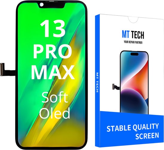 iPhone 13 Pro Max LCD scherm - Soft OLED - MT Tech | bol