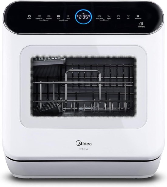 MIDEA ST® Mini Vaatwasser - Vrijstaande Vaatwasser - Mini Vaatwasser ...