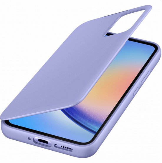 Samsung Smart View Wallet Case - Galaxy A35 5G - Lavendel | bol