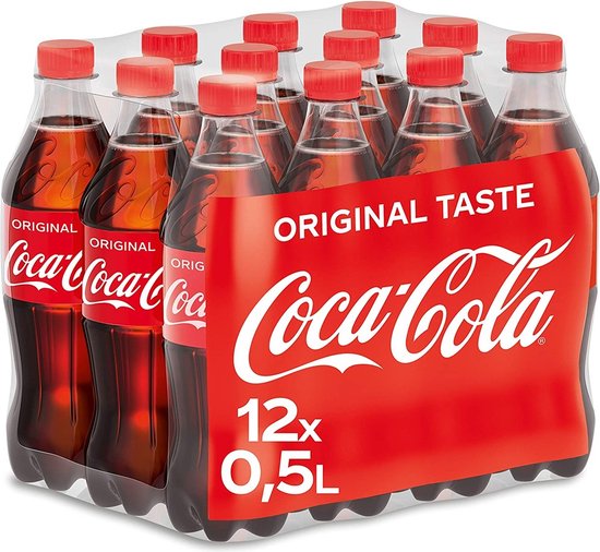 Coca-Cola - Original - 12x500ml - PET Fles - Nederlands Statiegeld - Cola | bol