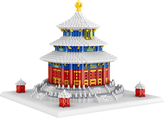 Lezi Temple of Heaven - Nanoblocks / miniblocks - Bouwset / 3D puzzel ...