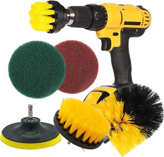 Drill Brush - Boormachine Borstel - Borstelset voor Boormachine ...