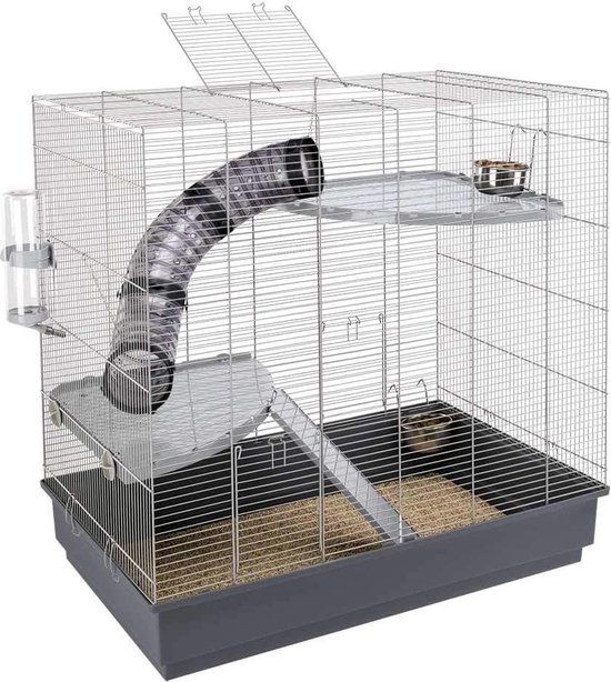 Rattenkooi - Grote Ferplast JENNY Kooi voor Muizen en Ratten met ...
